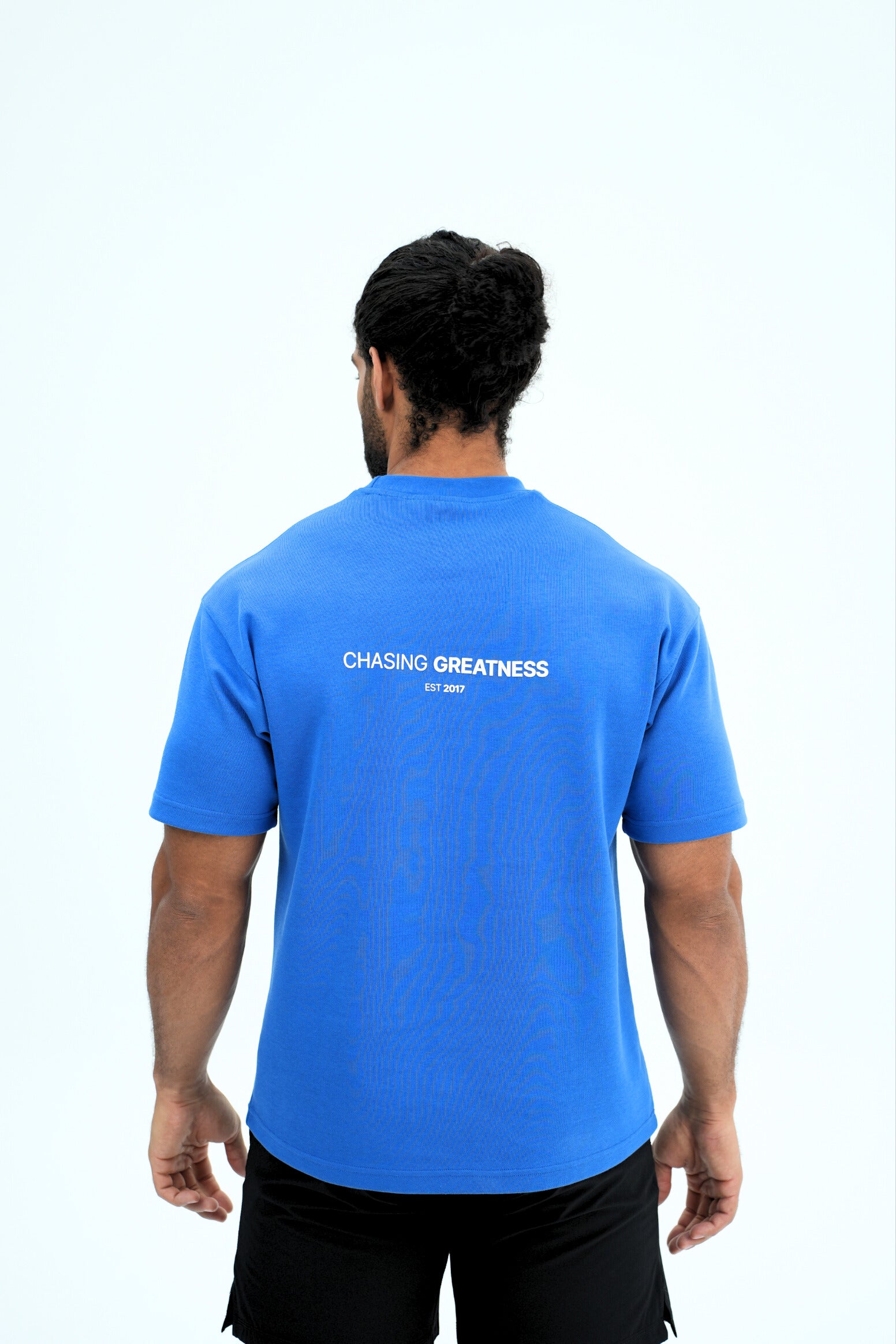 CG Relaxed Fit Tee - Blue – WEARWOLF Clothing